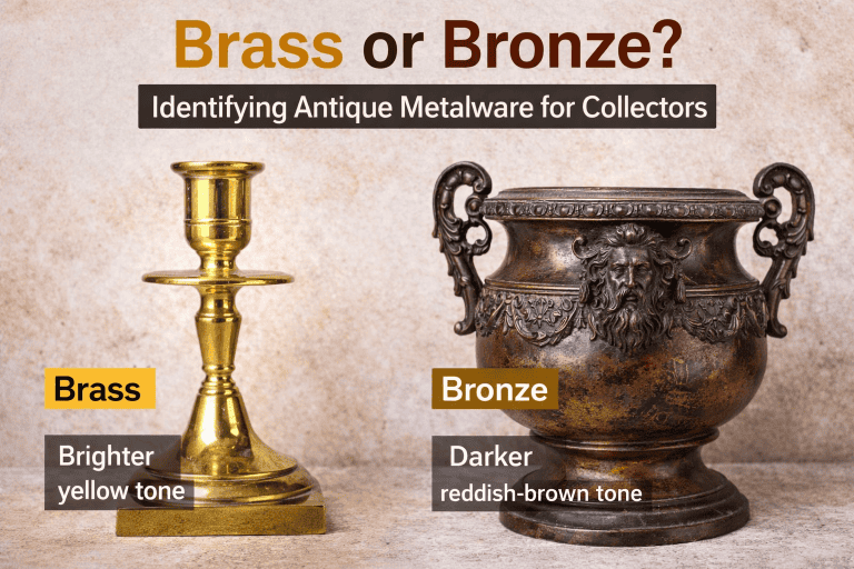 Brass or Bronze: How to Tell the Difference in Antique Metalware ...
